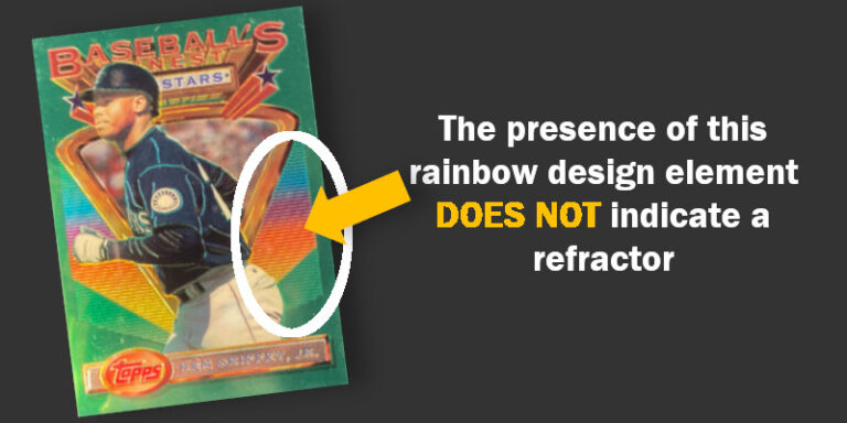 How to Tell if a 1993 Finest Card is a Refractor – CardBoredom